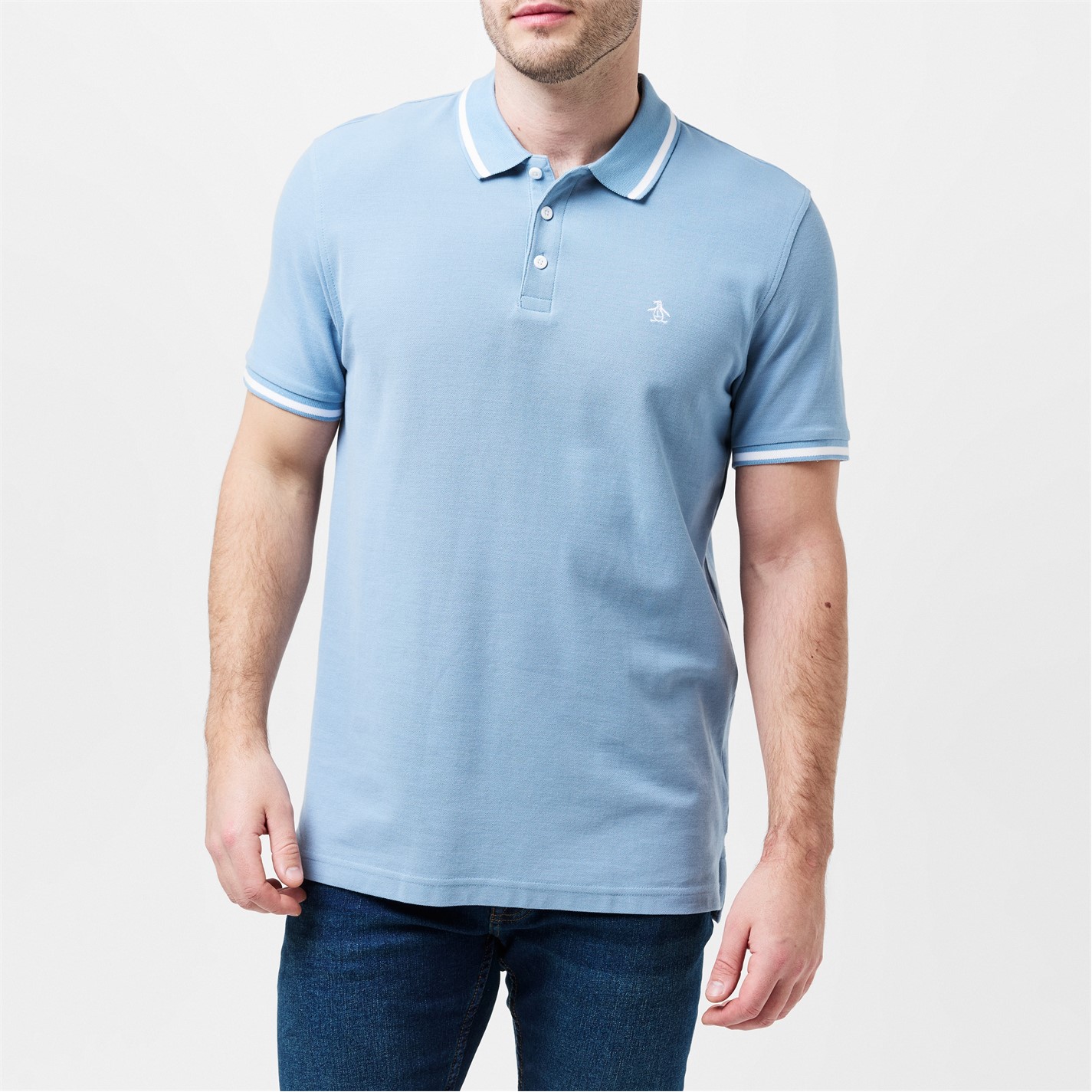 Original Penguin | Tipped Polo Shirt Mens | Short Sleeve Polos | FRASERS
