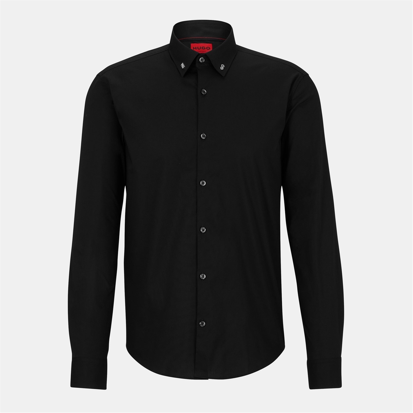 Hugo | Hugo Ermo 10243670 03 | Plain Shirt - Long Sleeve | FRASERS