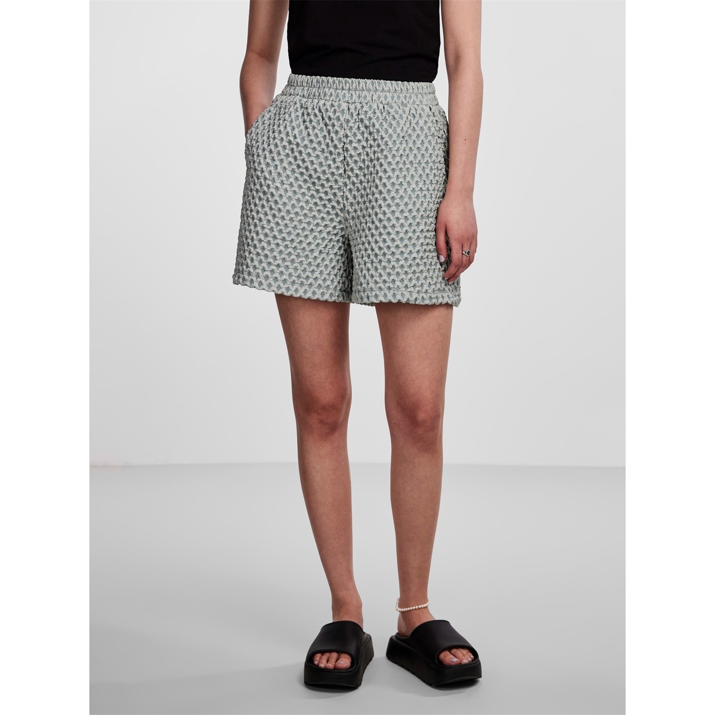 Pieces | Pieces Hw Shorts Ld99 | Blue Haze | FRASERS