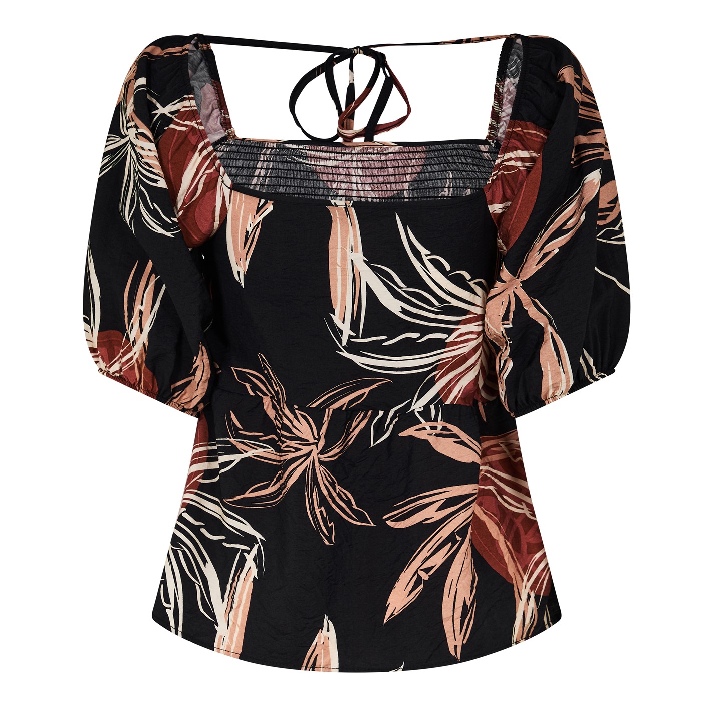 Biba | Biba Square Neck Top | Blouses - Short Sleeve | FRASERS