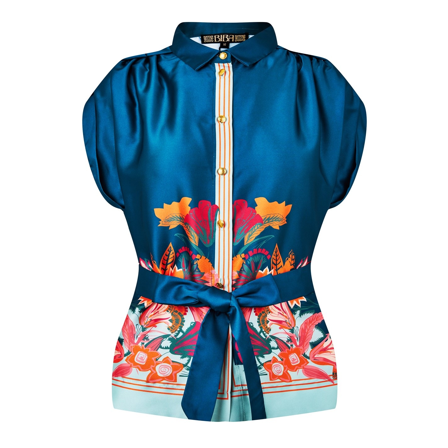 Biba | Biba Border Print Top | Lily Print | FRASERS