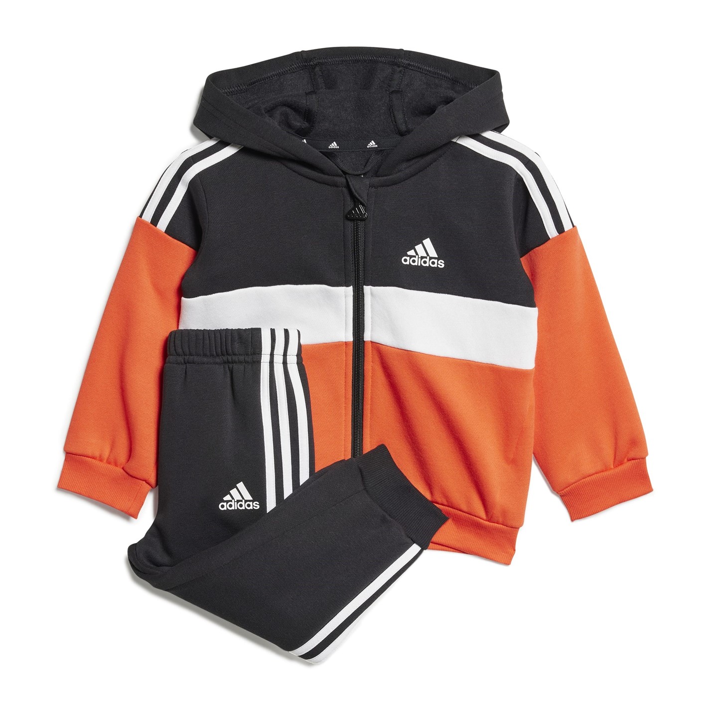 adidas | Tiberio 3-Stripes Colorblock Fleece Track Suit Infants ...