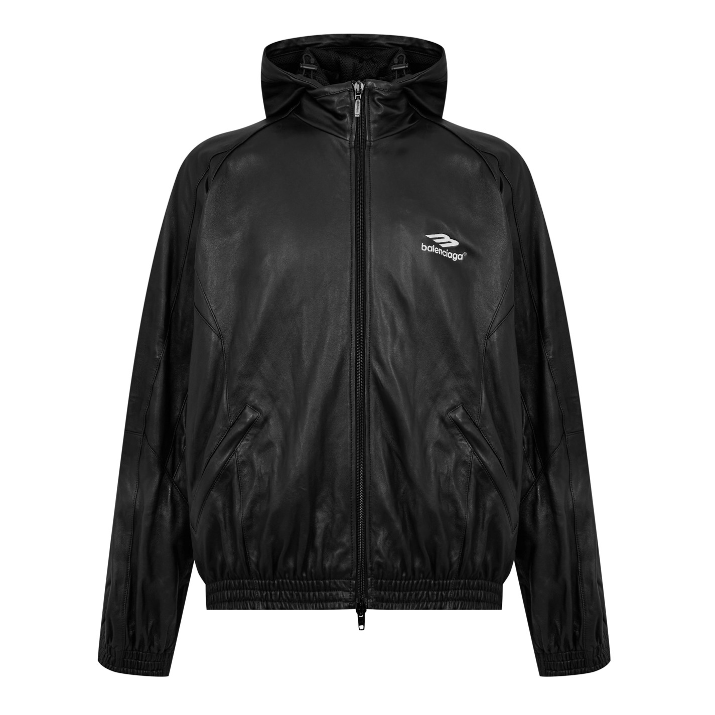 BALENCIAGA | Logo Tracksuit Jacket | Black | FRASERS