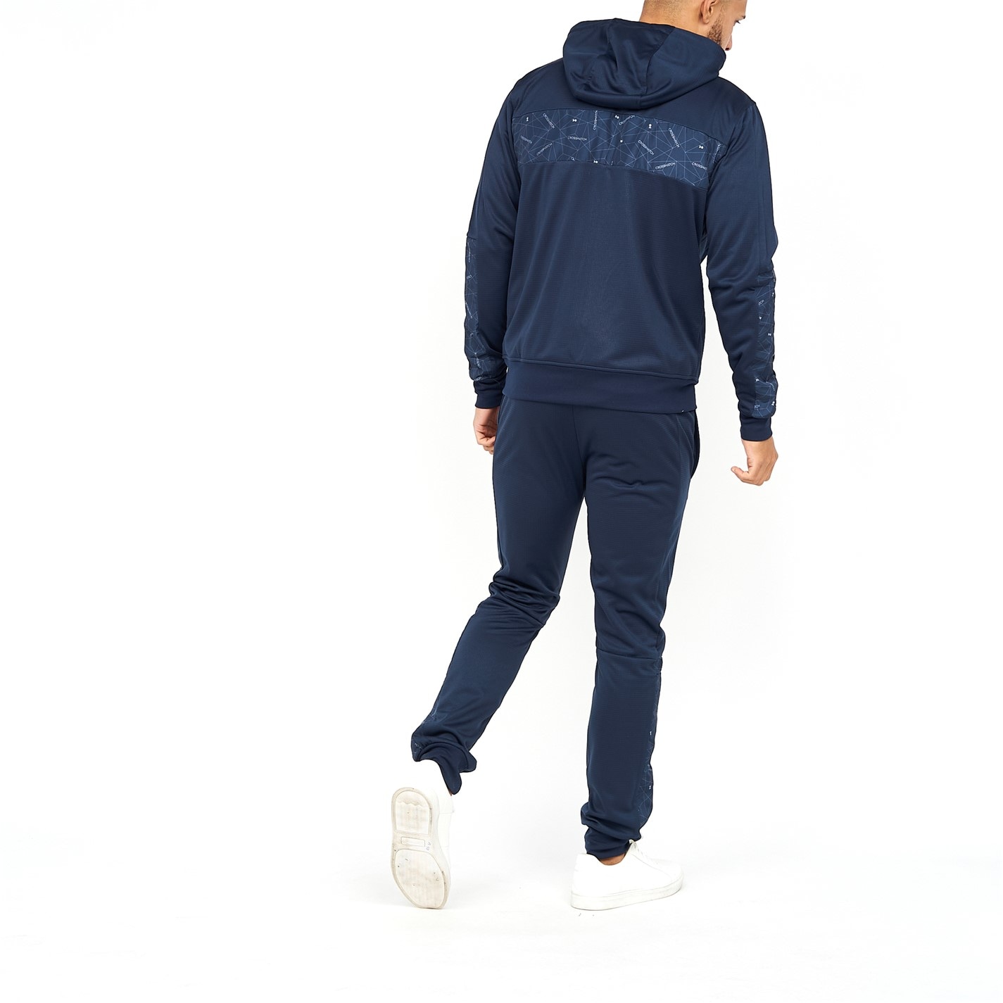 Crosshatch | Pyramid Zip Through Hoodie Mens | Zip Hoodies | FRASERS