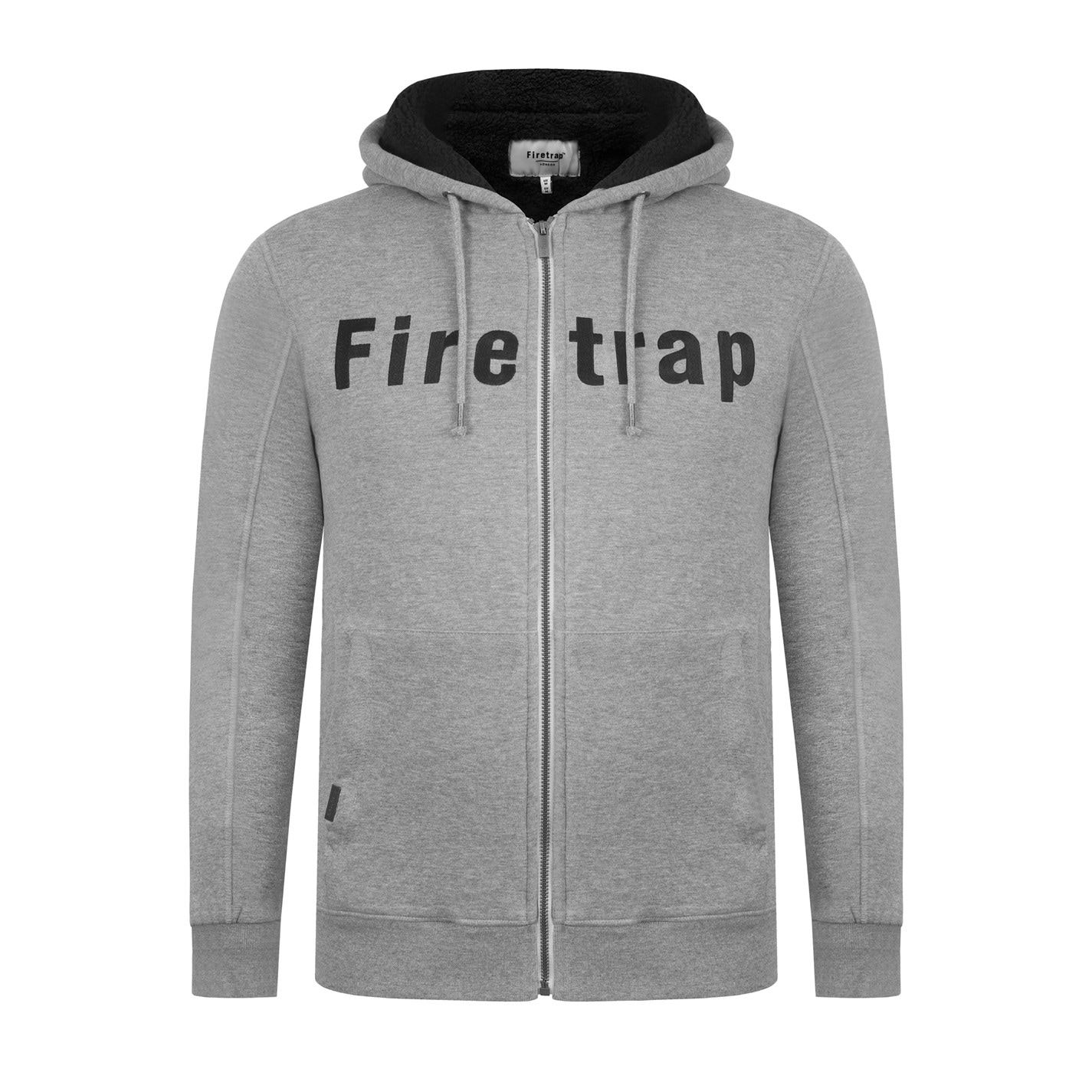 Firetrap | Lined Hoodie Mens | Zip Hoodies | FRASERS