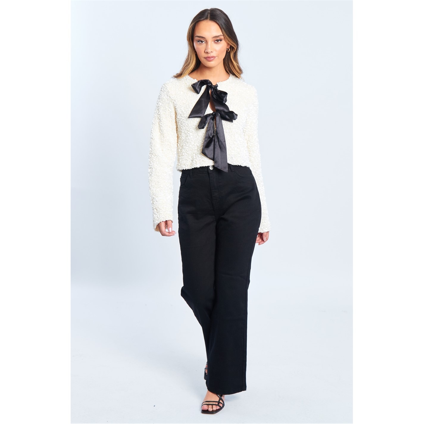 Be You | Sequin Bow Jacket | Blouses - Long Sleeve | FRASERS