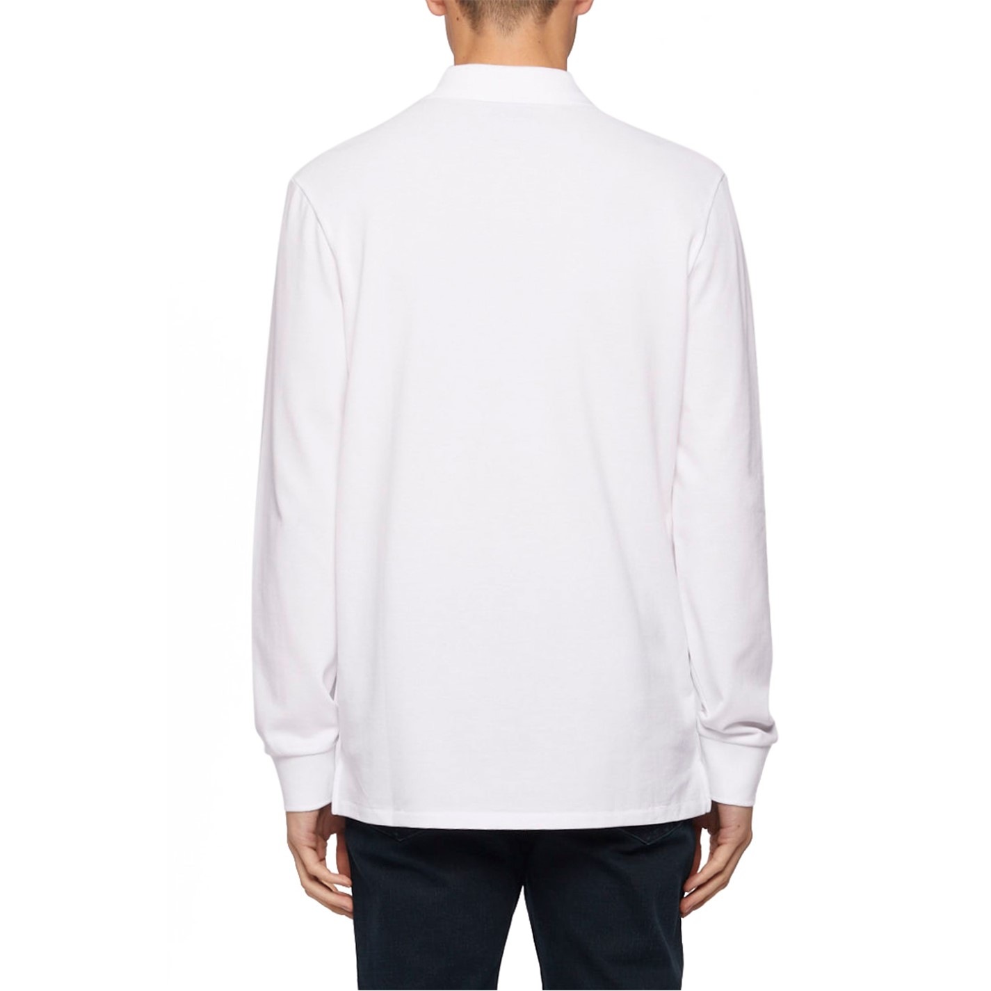 PS Paul Smith | Men's Long Sleeve Zebra Polo Shirt | Long Sleeve Polos ...