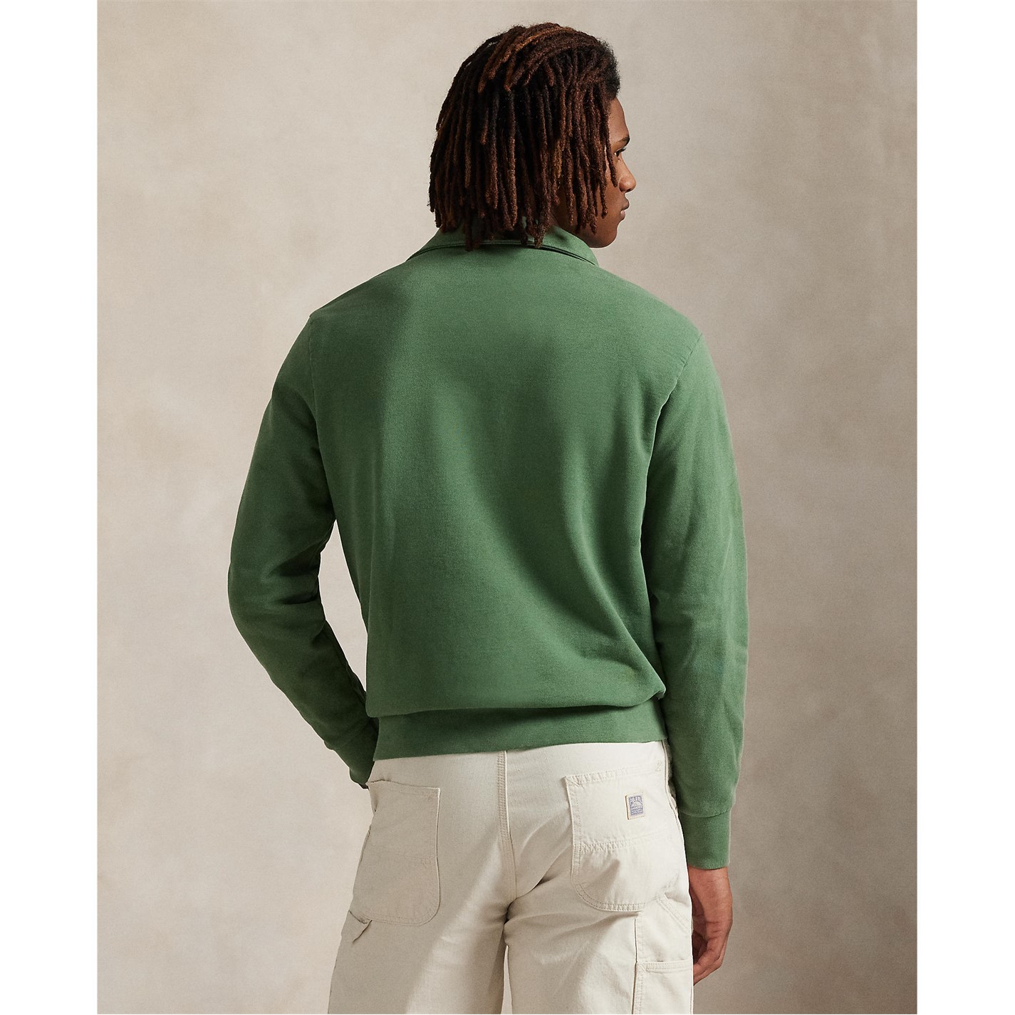 Polo Ralph Lauren | Loopback Terry Cotton Quarter Zip Sweater | 1/4 Zip ...