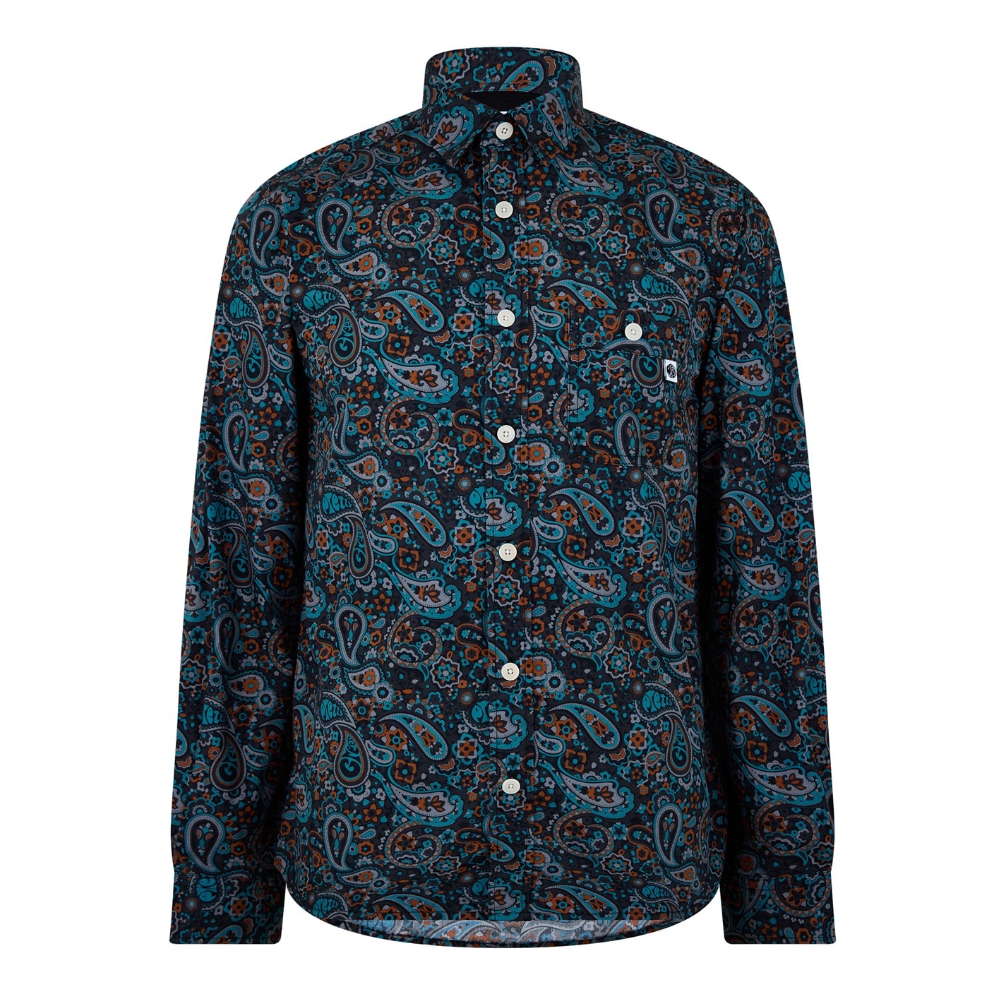 Pretty Green | PG Wonderwall Paisle Sn44 | Dark Grey | FRASERS