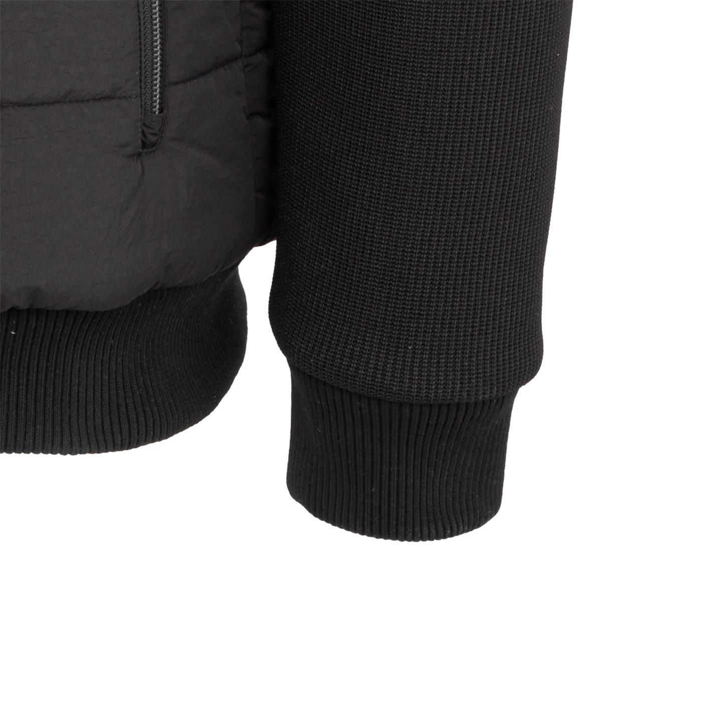 Firetrap | Sartorial Padded Quilted Long Sleeve Hybrid Jacket | Hybrid ...