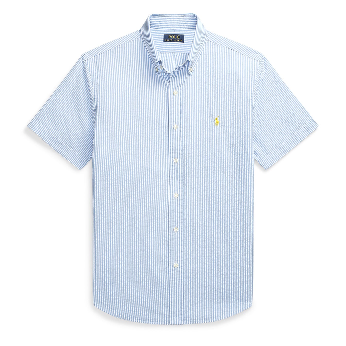 Polo Ralph Lauren | Striped Seersucker Short-Sleeve Shirt | Patterned Shirt - Short Sleeve | FRASERS