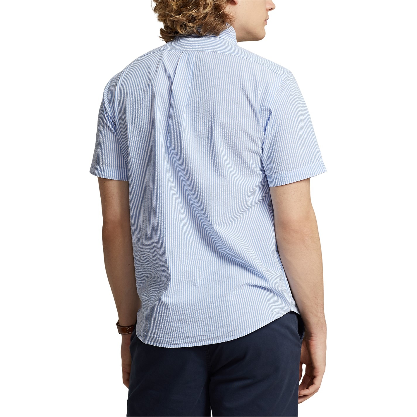 Polo Ralph Lauren | Striped Seersucker Short-Sleeve Shirt | Patterned Shirt - Short Sleeve | FRASERS