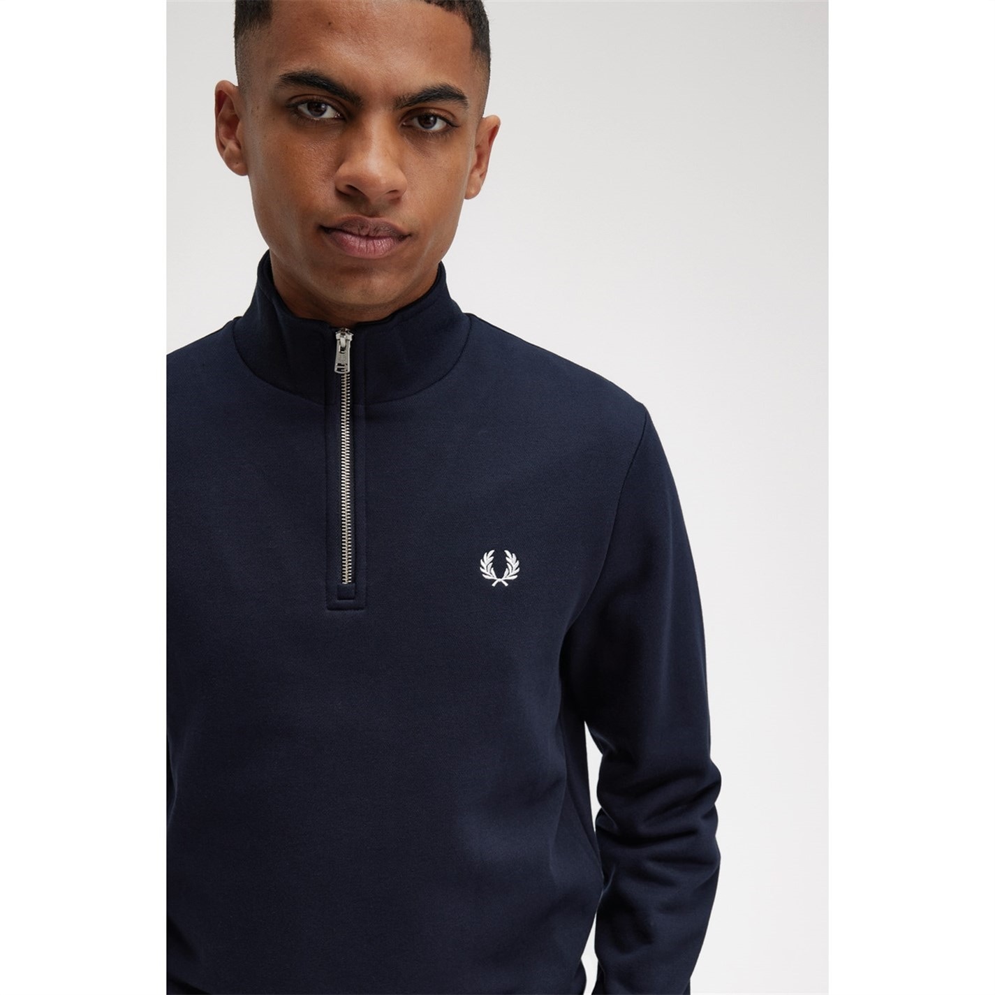 Fred Perry | FredPerry Half Zip Top | 1/4 Zip Fleece Tops | FRASERS