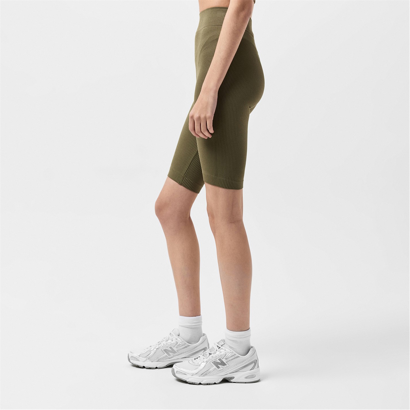 Miso | Cycling Shorts Womens | Khaki | FRASERS