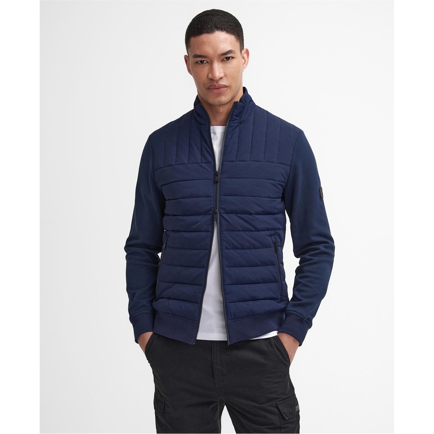 BARBOUR INTERNATIONAL | Counter Quilted Sweatshirt | Hybrid Jackets ...