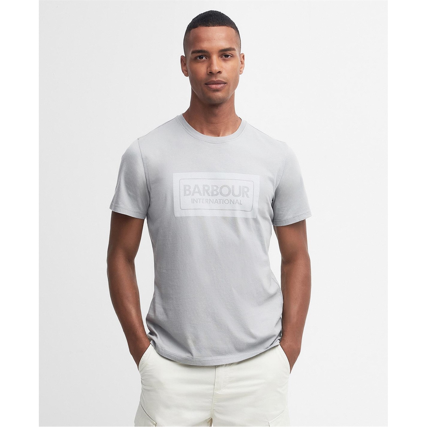 Barbour International | Sainter T-Shirt | Grey Gy12 | FRASERS