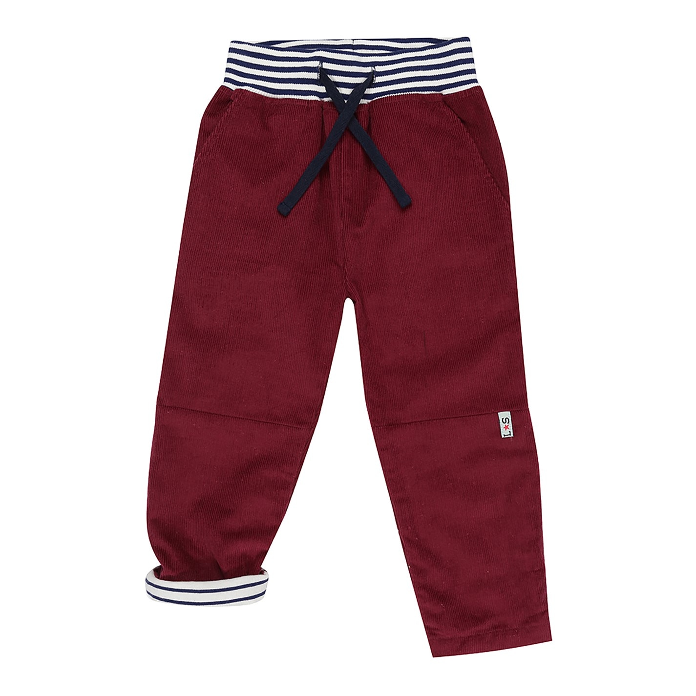 Lilly and Sid | Cord Trouser Bb99 | Burgundy | FRASERS
