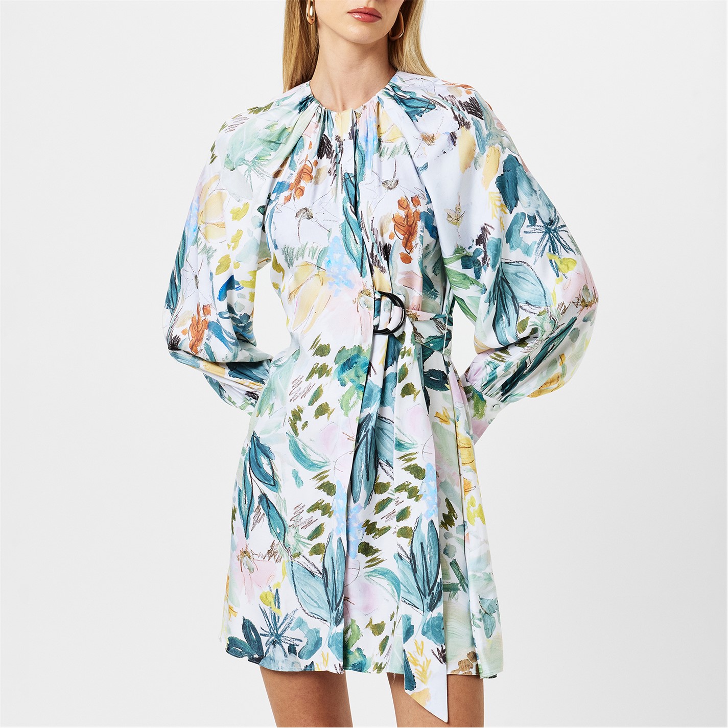 Ted Baker | Amasya Shift Mini Dress | Ivory | FRASERS