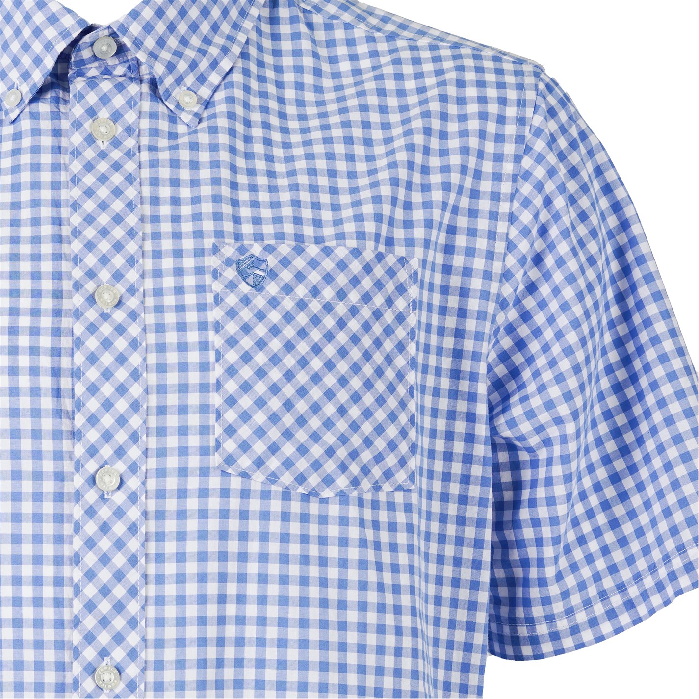 Howick | Gingham Short Sleeve Shirt | Patterned Shirt - Short Sleeve ...