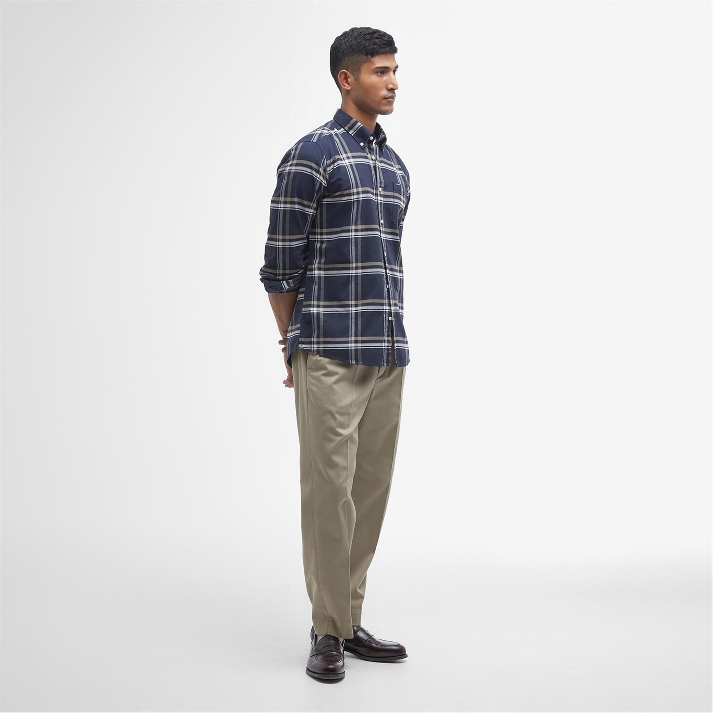 Barbour | Nethertown Tailored Long Sleeve Shirt | Patterned Shirt ...