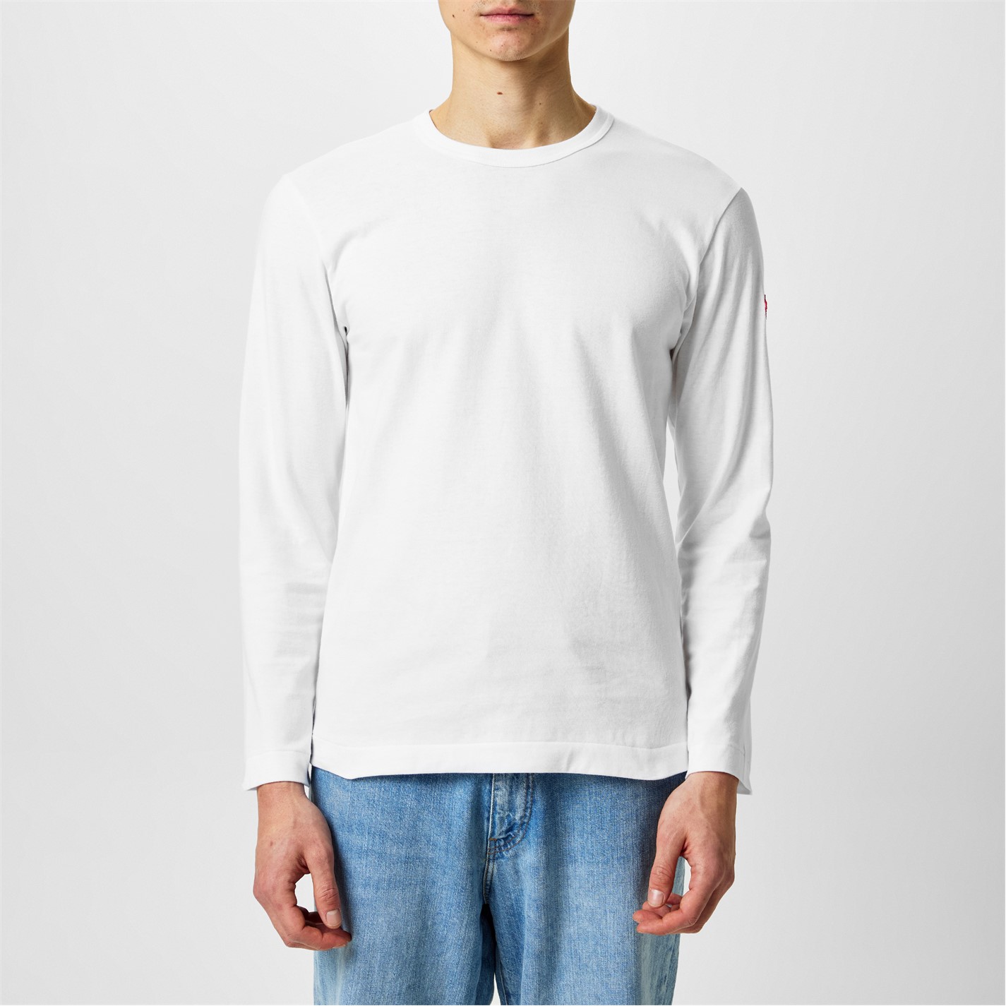 COMME DES GARCONS PLAY | X The Artist Invader Long Sleeve T-Shirt ...