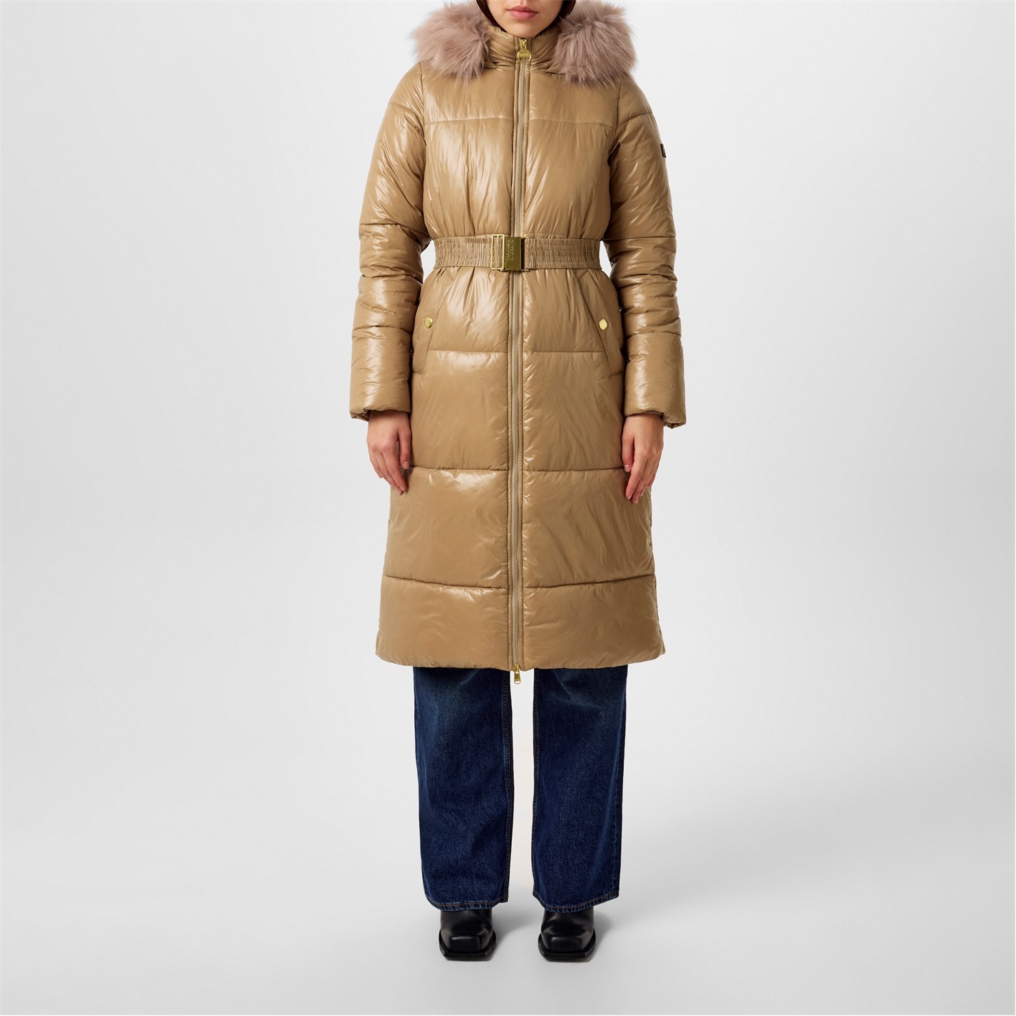BARBOUR INTERNATIONAL | Saskia Long Puffer Jacket | Long Puffer Jackets ...