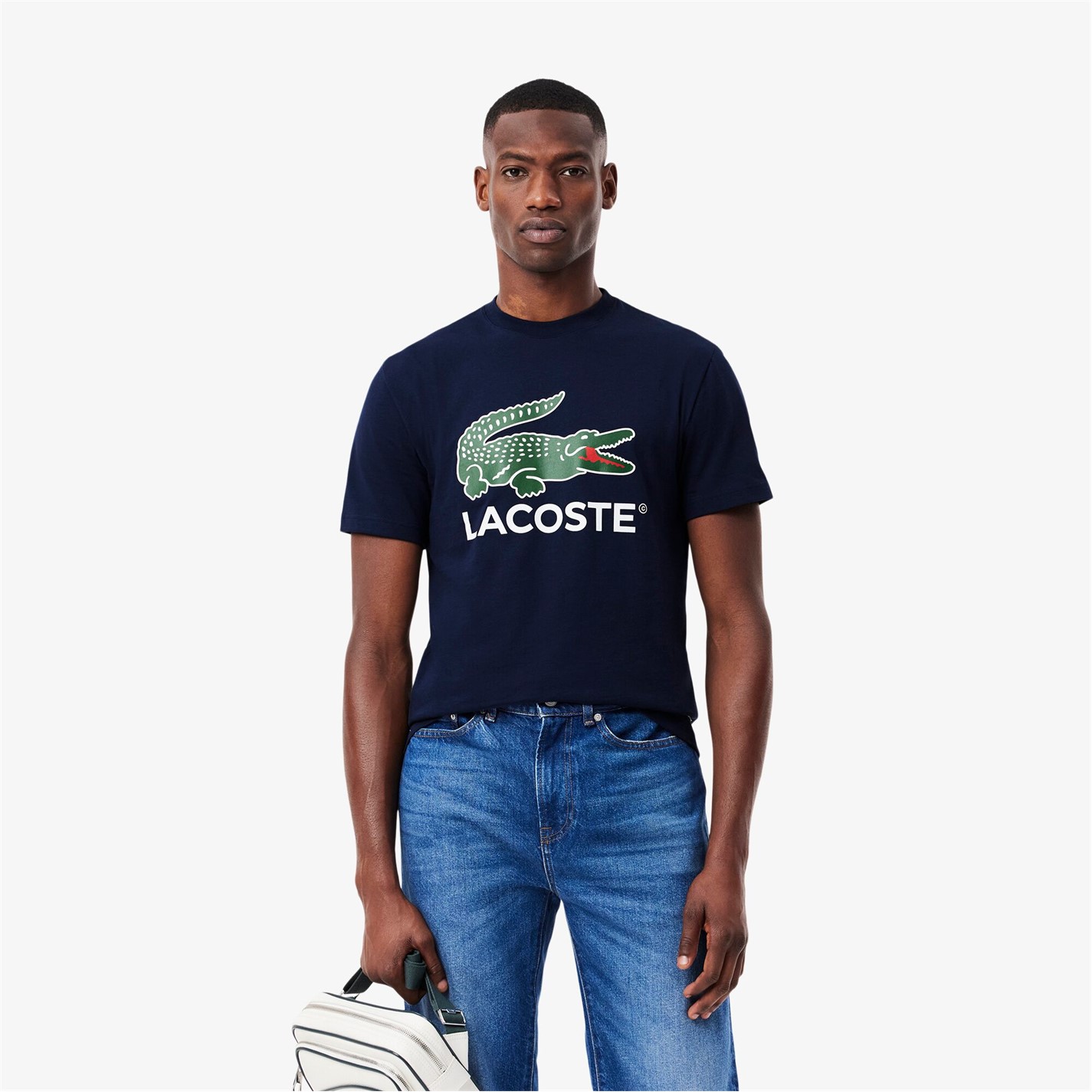 Lacoste | Large Croc T-Shirt | Regular Fit T-Shirts | FRASERS