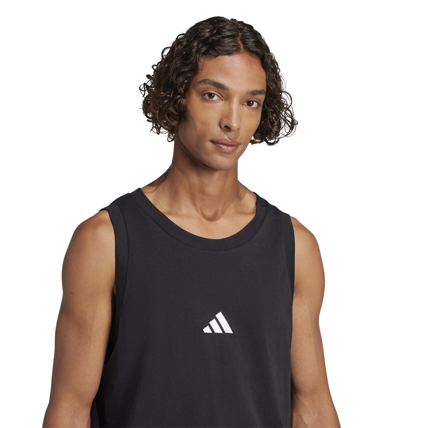 adidas | Essentials Small Logo Tank Top Mens | Muscle Vests | FRASERS