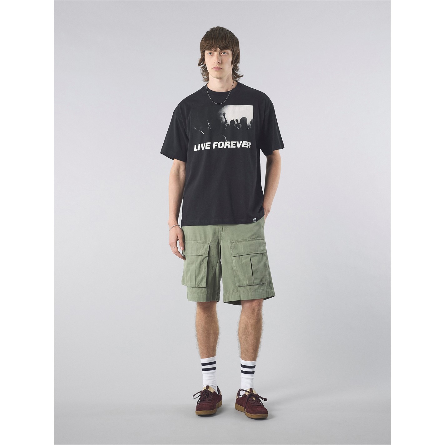 Pretty Green | PG Live Forever TS Sn53 | Regular Fit T-Shirts | FRASERS