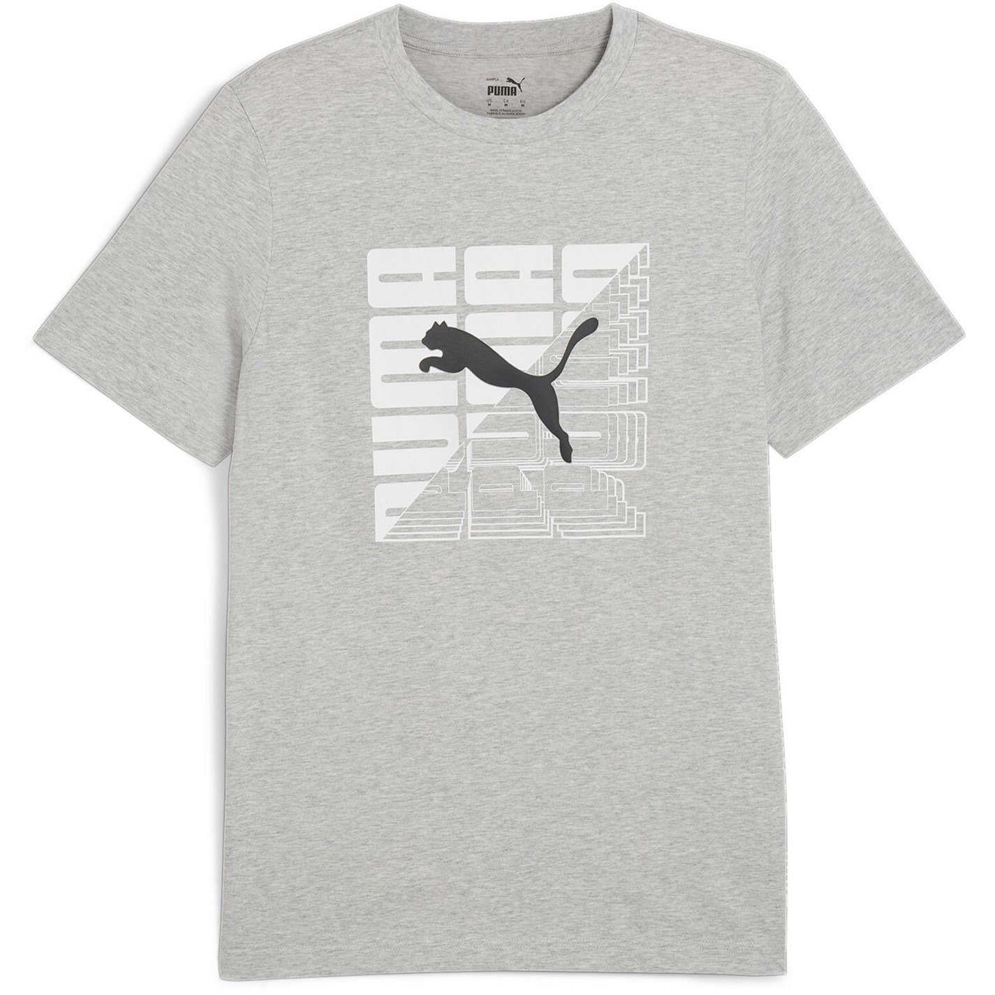 Puma | Graphics Wording Tee T-Shirt Mens | Regular Fit T-Shirts | FRASERS