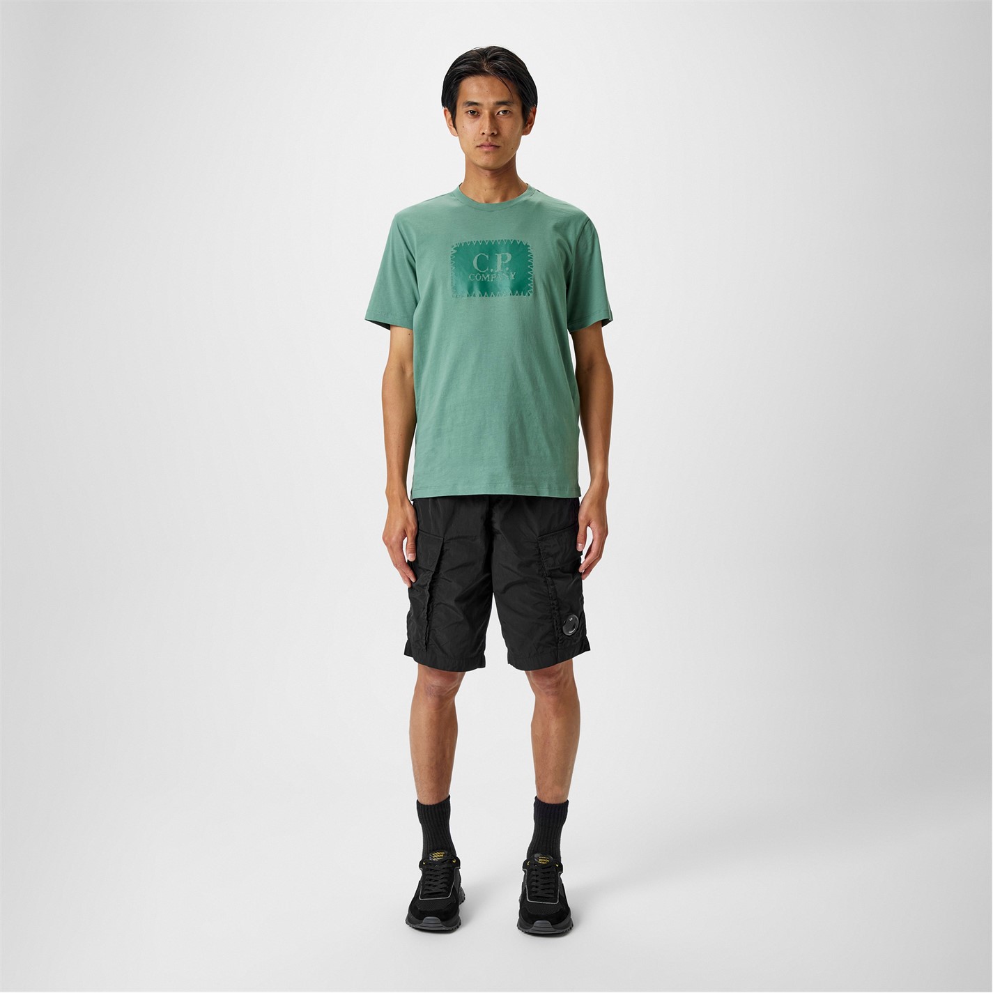 CP COMPANY | Men's Block Logo Regular Fit T-Shirt | Regular Fit T ...