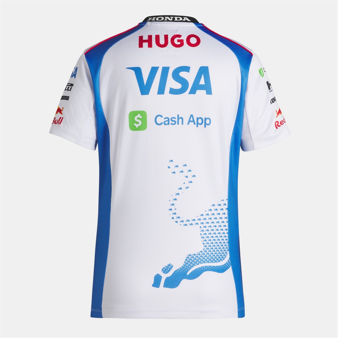 Hugo | Visa Cash App Red Bull F1 2025 T-Shirt Womens | White | FRASERS