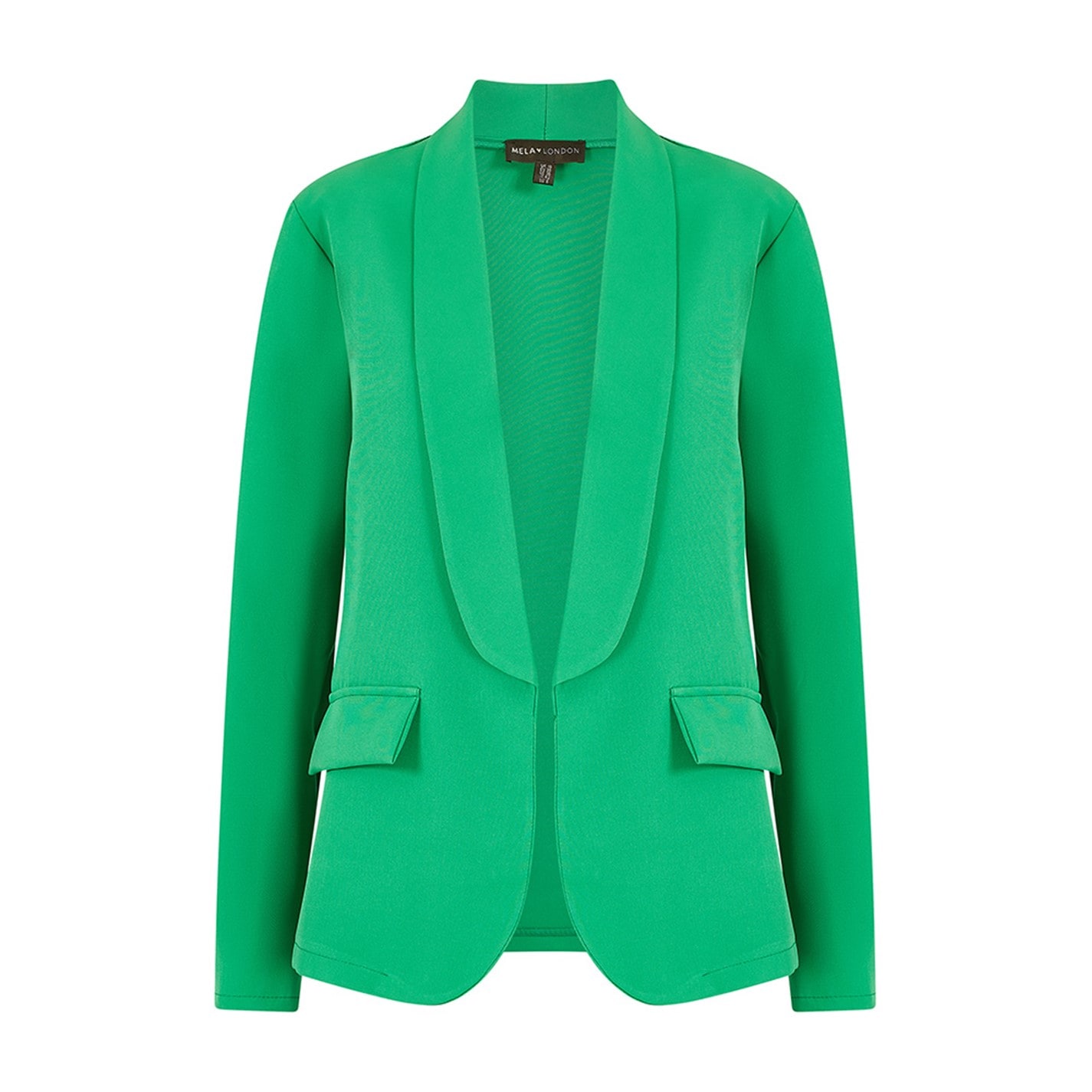 Mela London | Mela London Green Ponte Blazer | Green | FRASERS