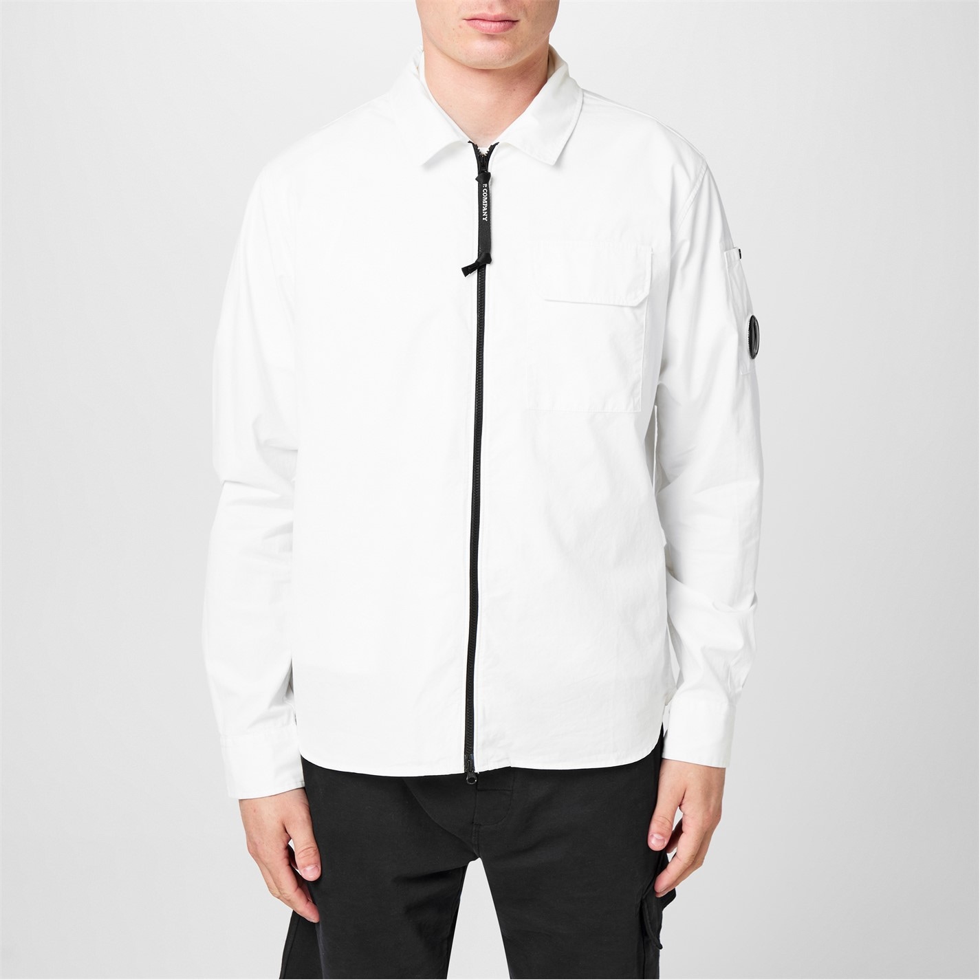 CP COMPANY | Men's Full-Zip Overshirt | Overshirts | FRASERS