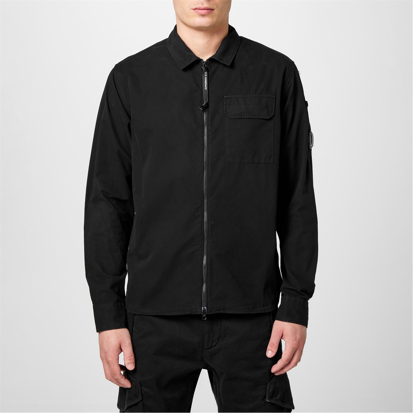 CP COMPANY | Men's Full-Zip Overshirt | Overshirts | FRASERS