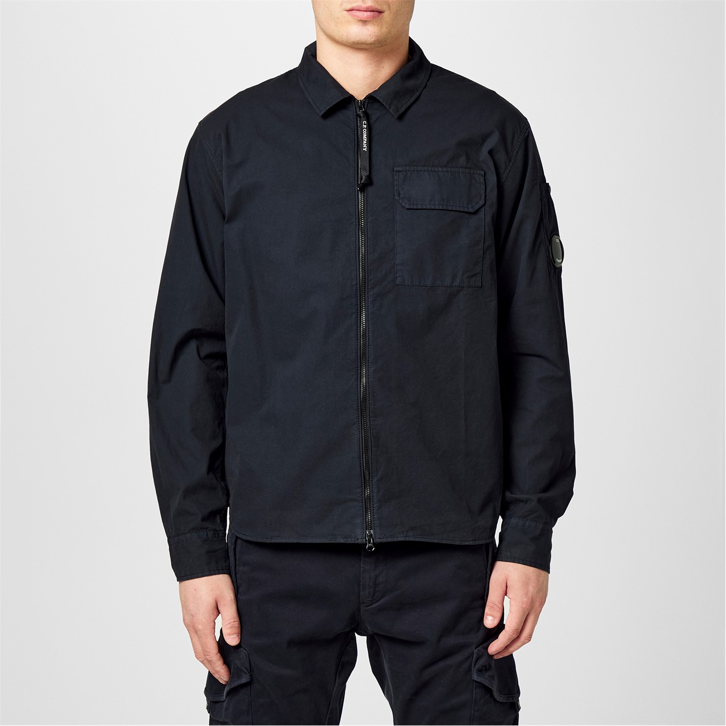 CP COMPANY | Men's Full-Zip Overshirt | Overshirts | FRASERS