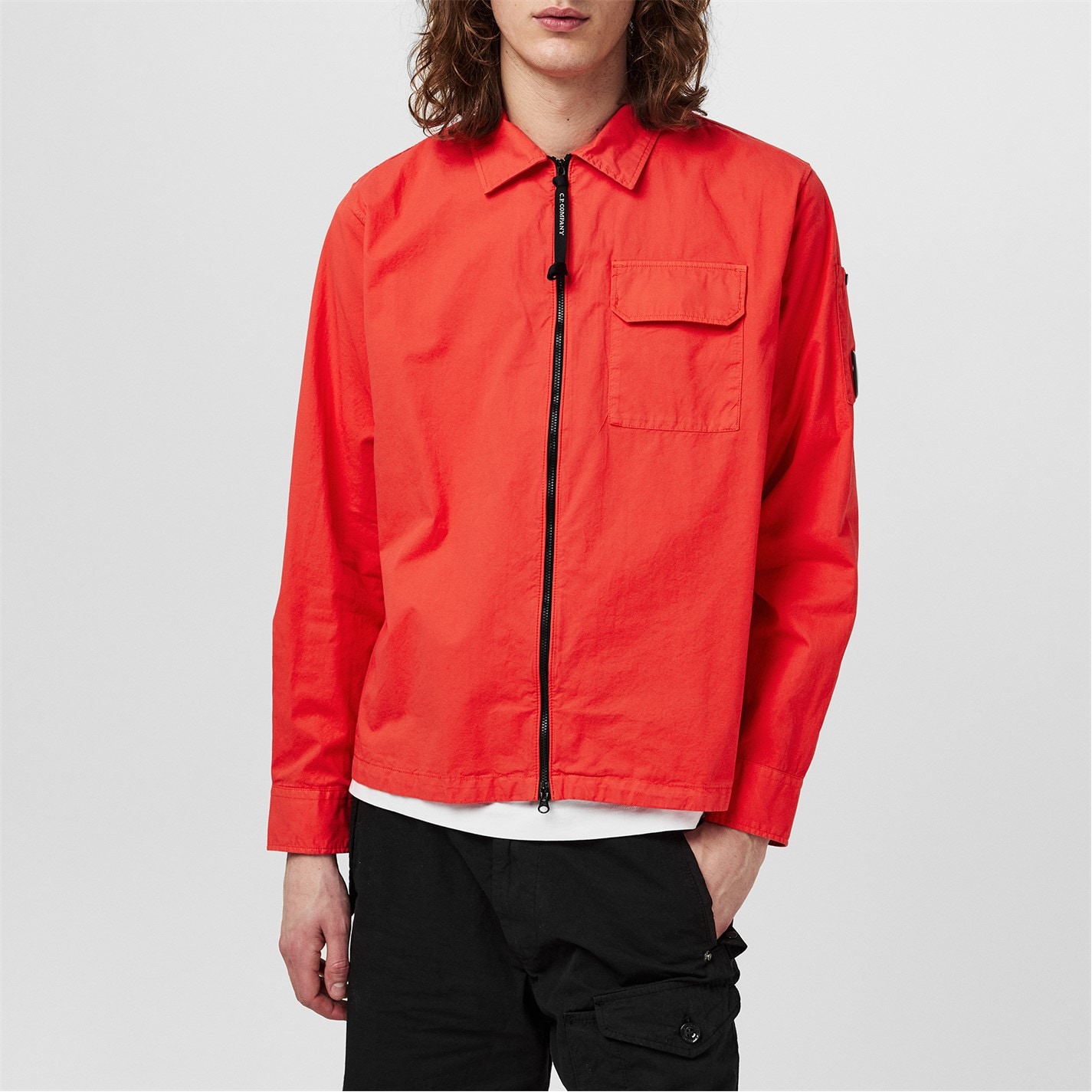 CP COMPANY | Men's Full-Zip Overshirt | Overshirts | FRASERS