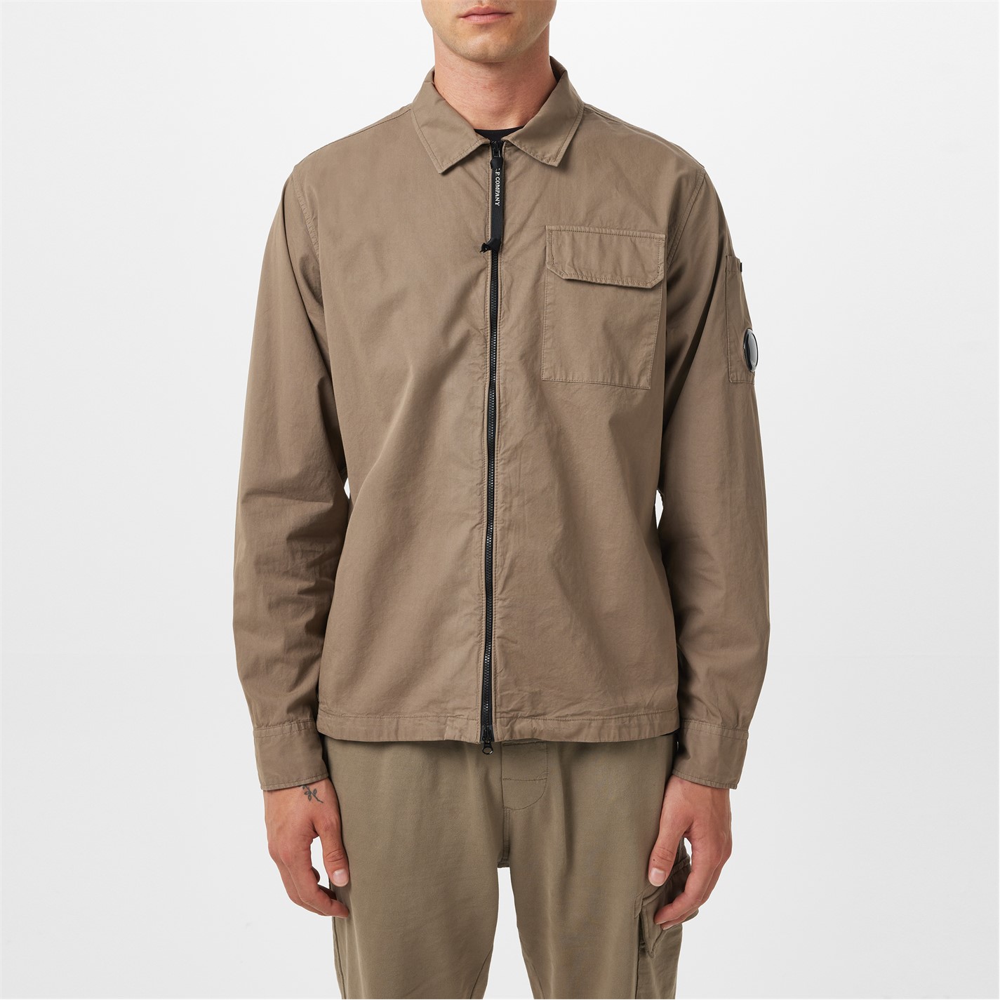 CP COMPANY | Men's Full-Zip Overshirt | Overshirts | FRASERS