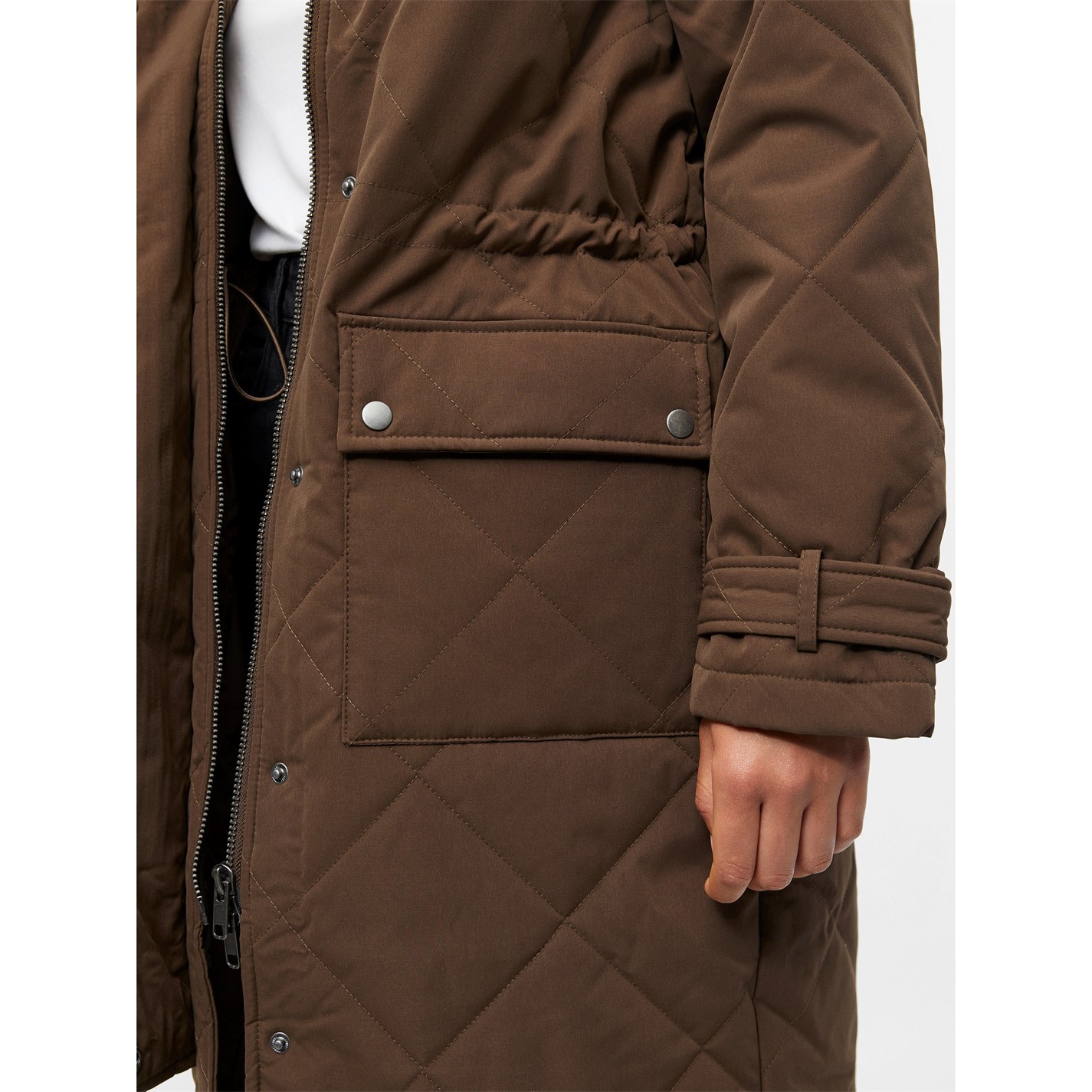 Object | Katie Long Coat | Short Puffer Jackets | FRASERS