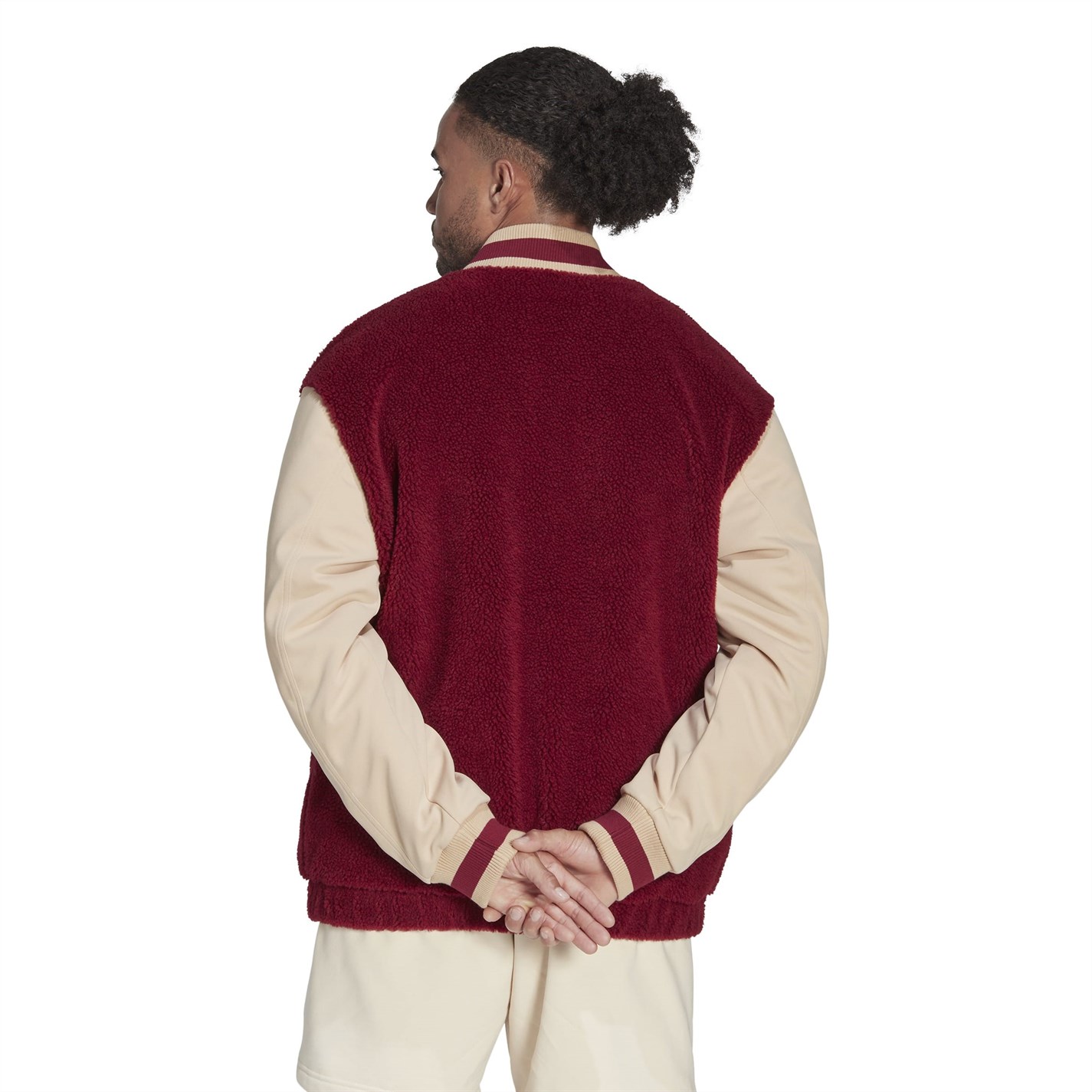 adidas | Varsity Jacket Mens | Legacy Burgundy | FRASERS