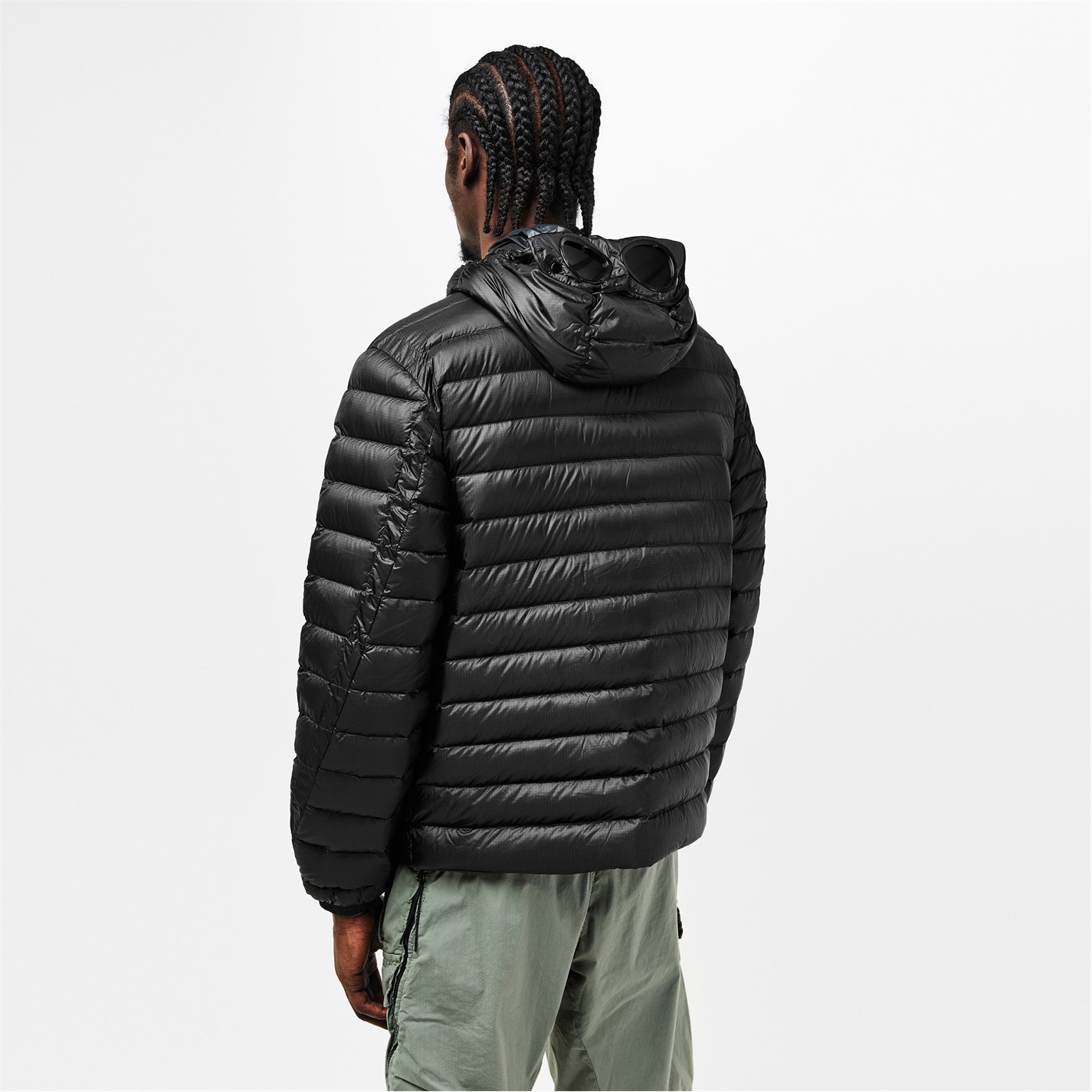 CP COMPANY | D.D. Shell Goggle Down Jacket | Short Puffer Jackets | FRASERS