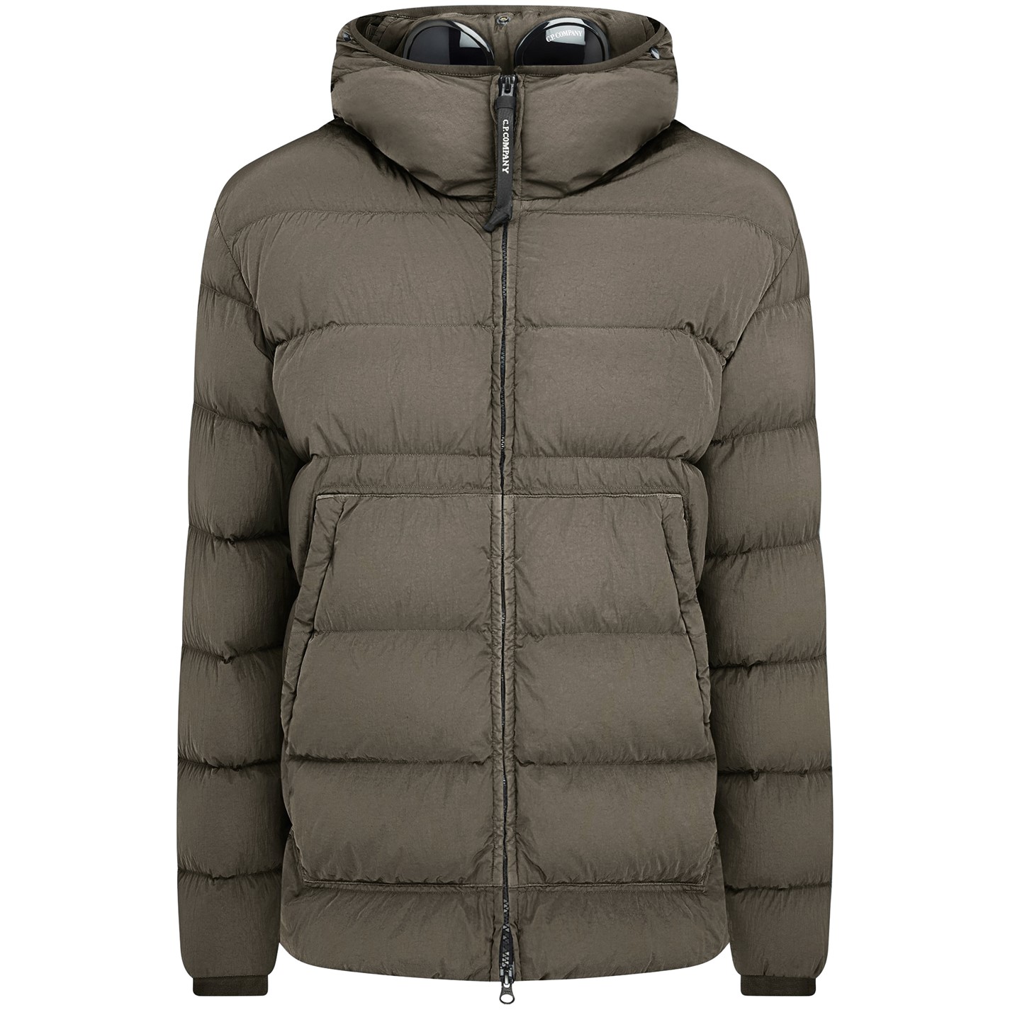 CP COMPANY | Chrome-R Goggle Down Jacket | Short Puffer Jackets | FRASERS