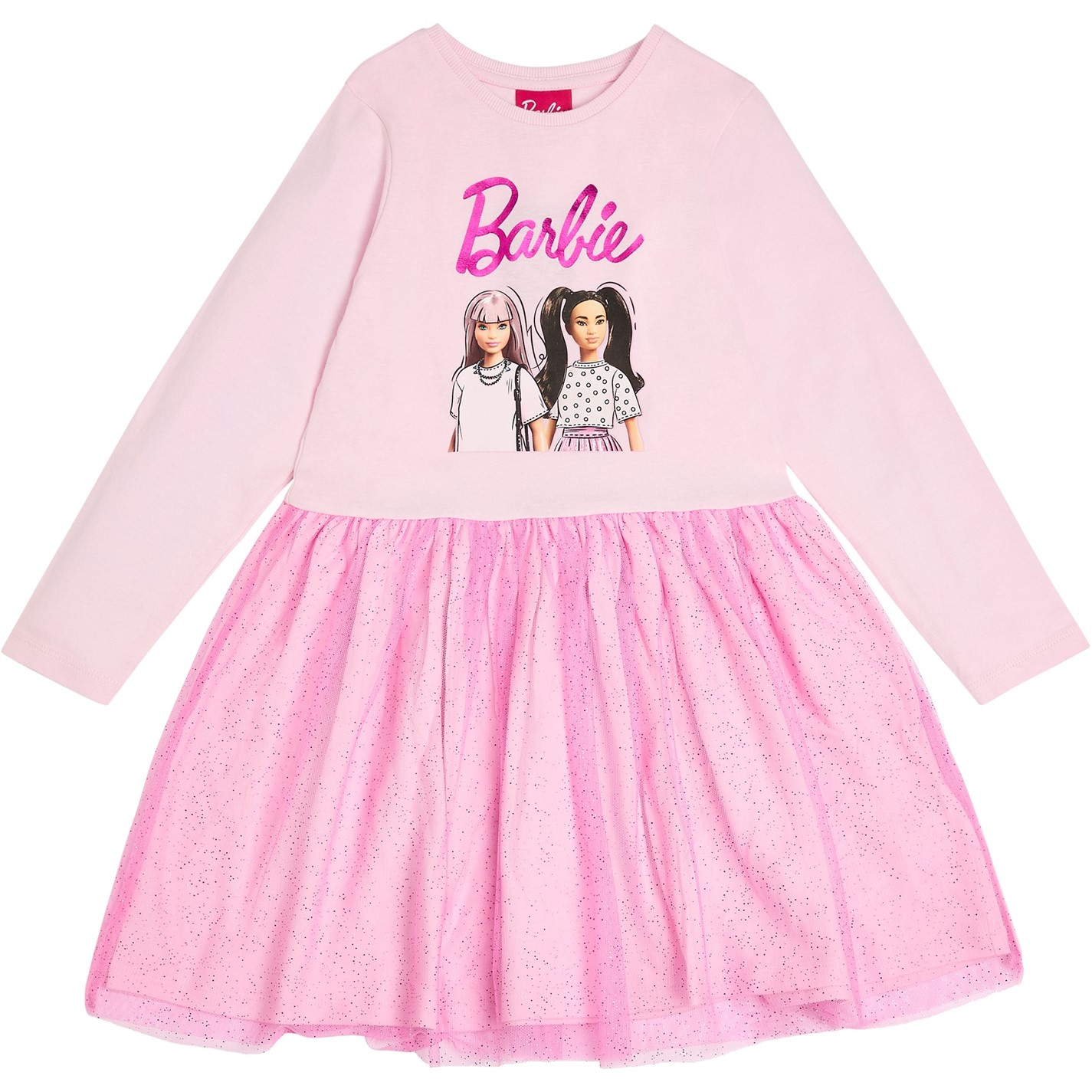 Character | Barbie Girls Tulle Detail Dress | Barbie | FRASERS