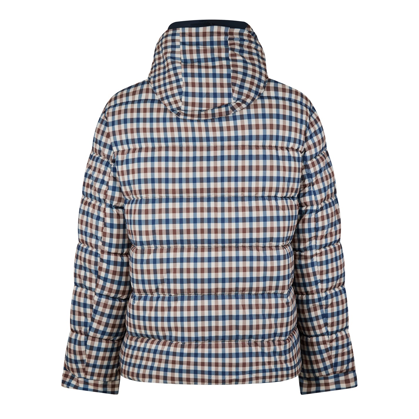 AQUASCUTUM | Checked Puffer Jacket | Check | FRASERS