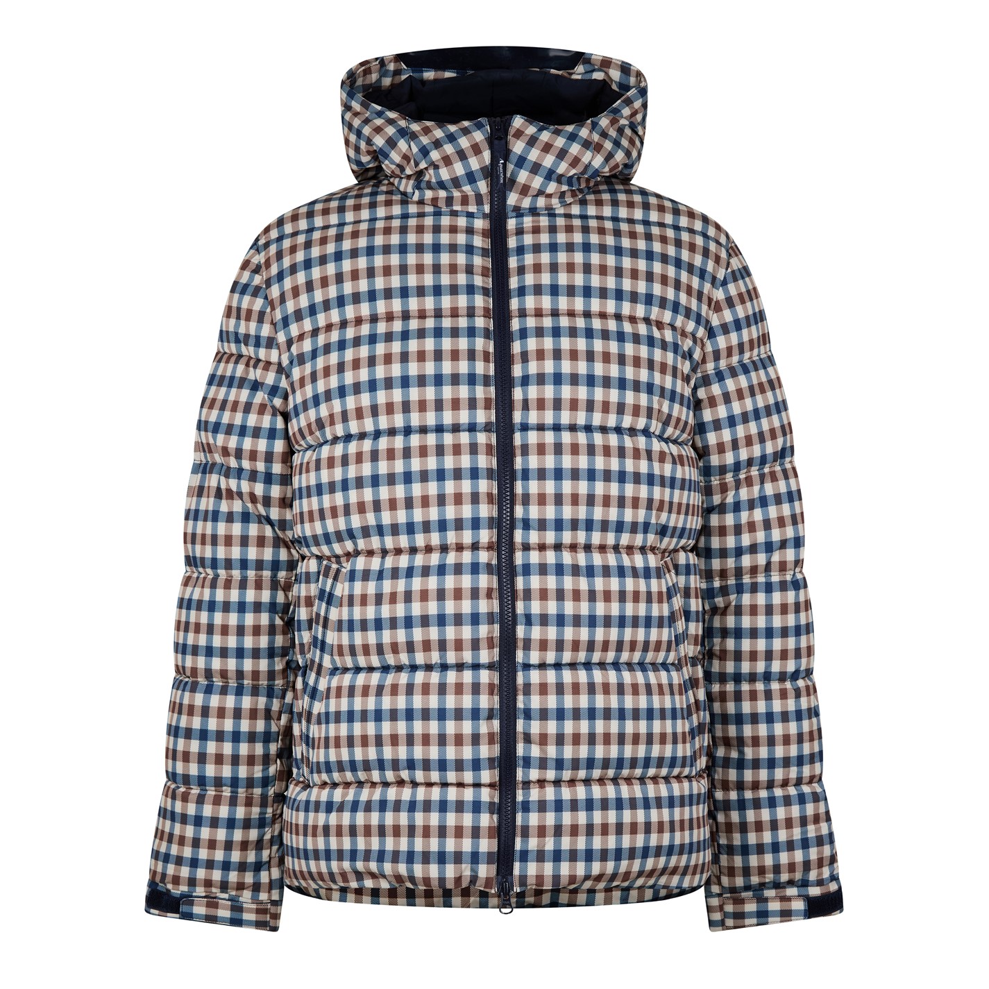 AQUASCUTUM | Checked Puffer Jacket | Check | FRASERS