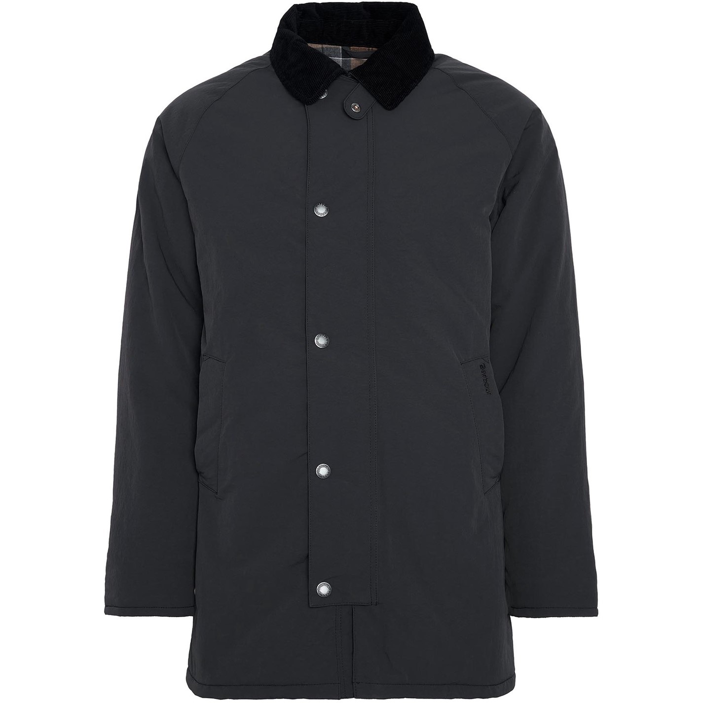 Barbour | Winter Wadded Showerproof Mac | Black Bk71 | FRASERS