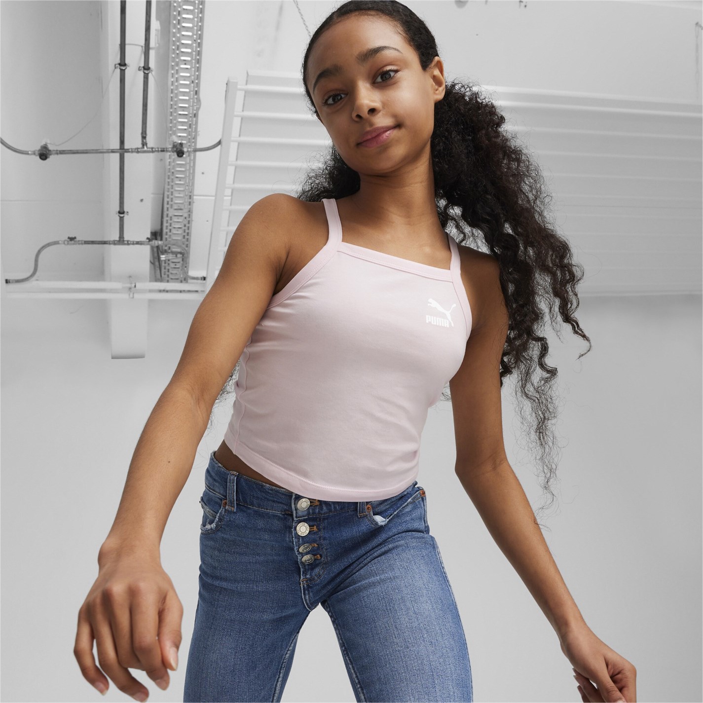 Puma | Classics Tank G Vest Girls | Tank Tops | FRASERS