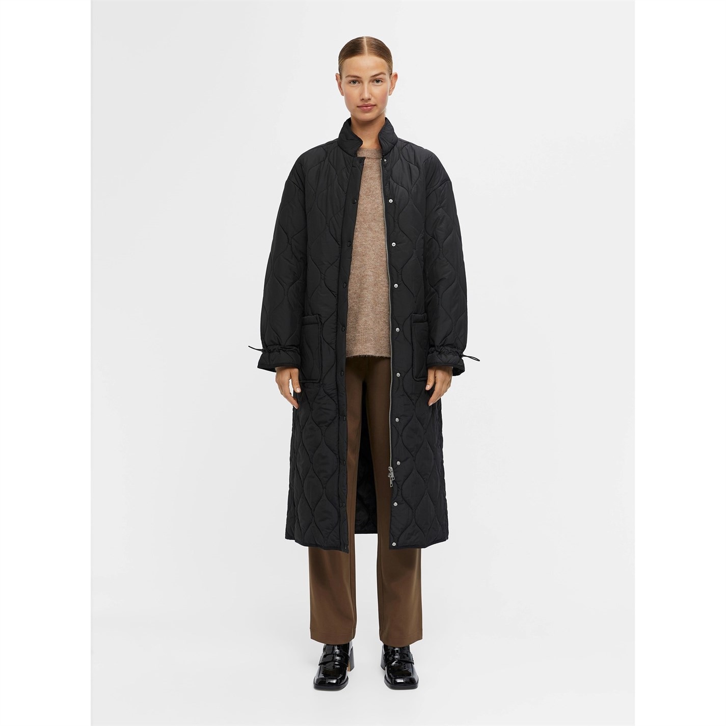 Object | Quilted Jacket | Black | FRASERS