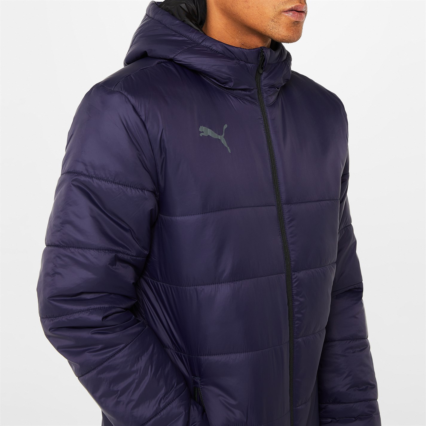 Puma | teamLIGA Padded Jacket | Peacoat/White | FRASERS