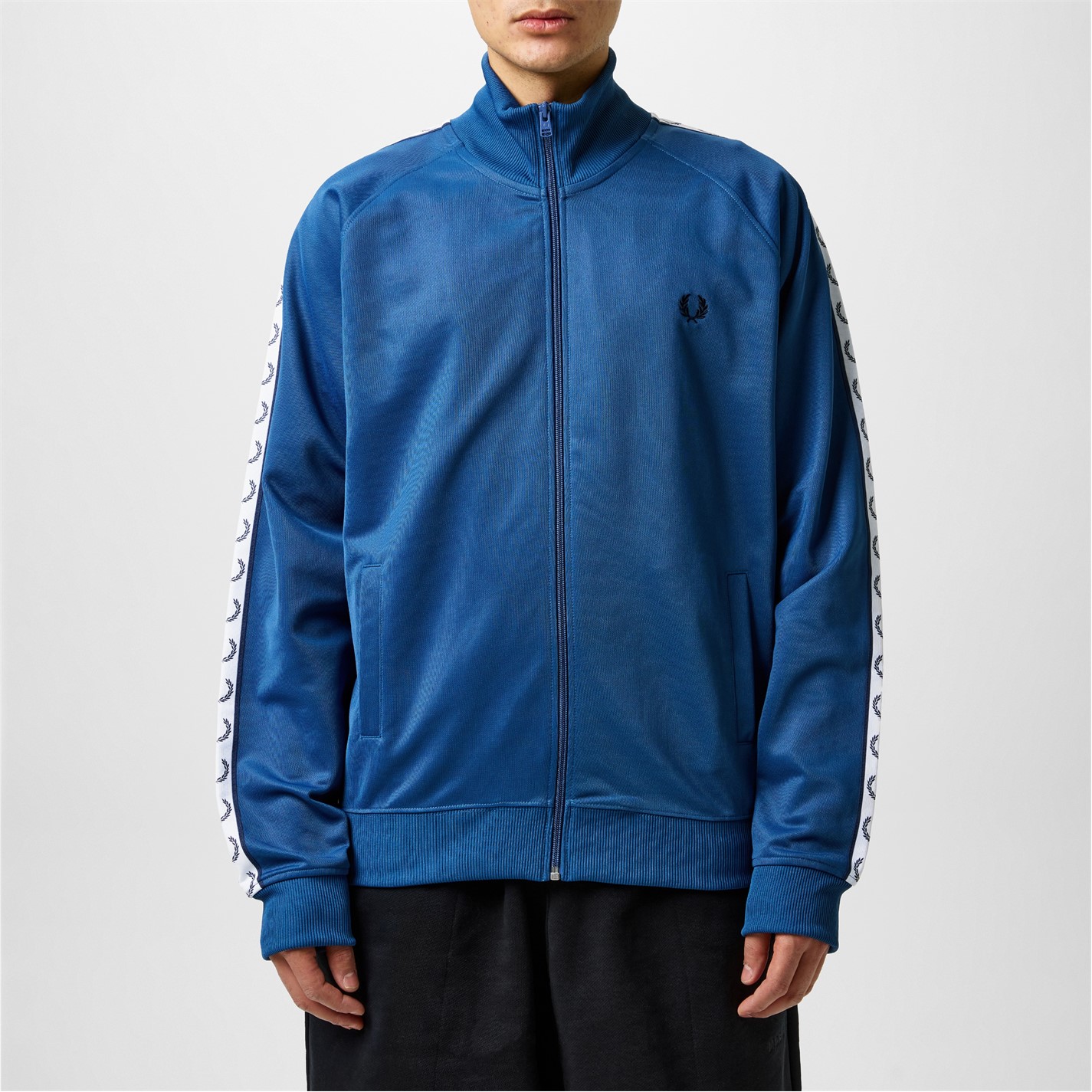Fred Perry | Tape Track Jacket | Poly Tracksuits | FRASERS